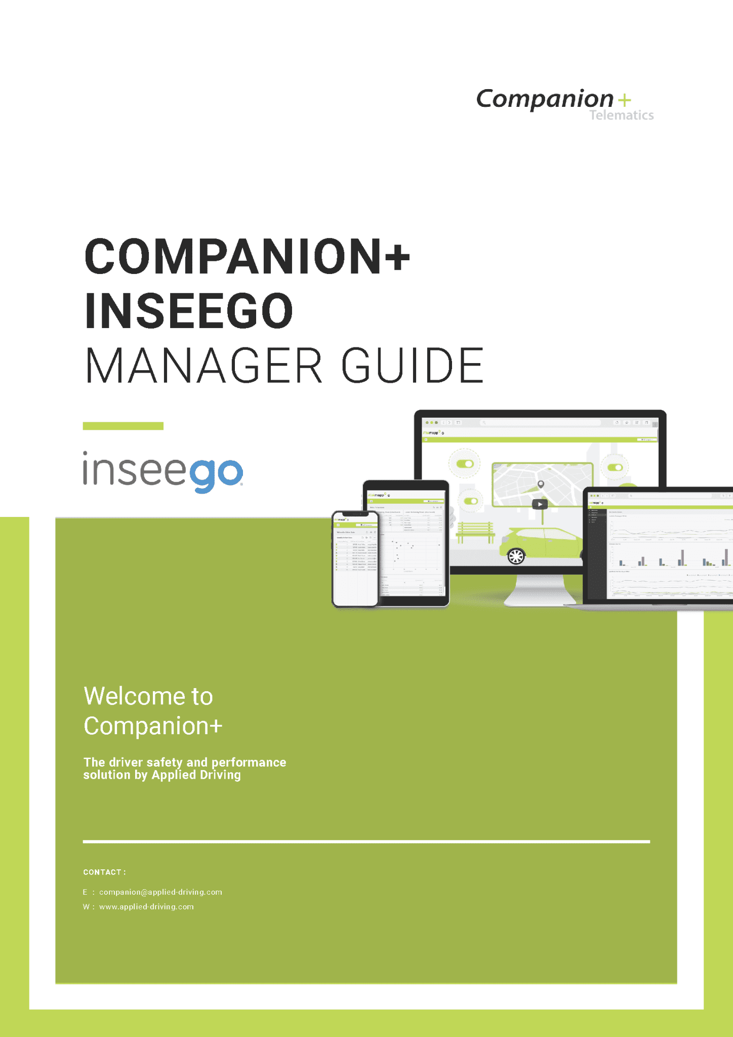 (Inseego) Companion+ Manager Guide | Applied Driving