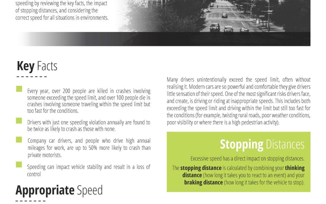 Speed Awareness | Applied Driving