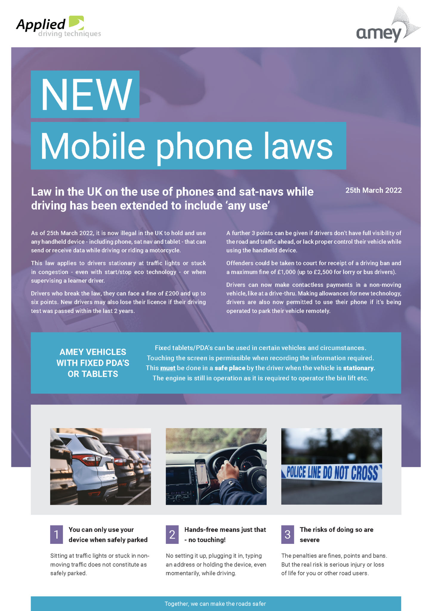 Mobile Phone Law (Amey) | Applied Driving