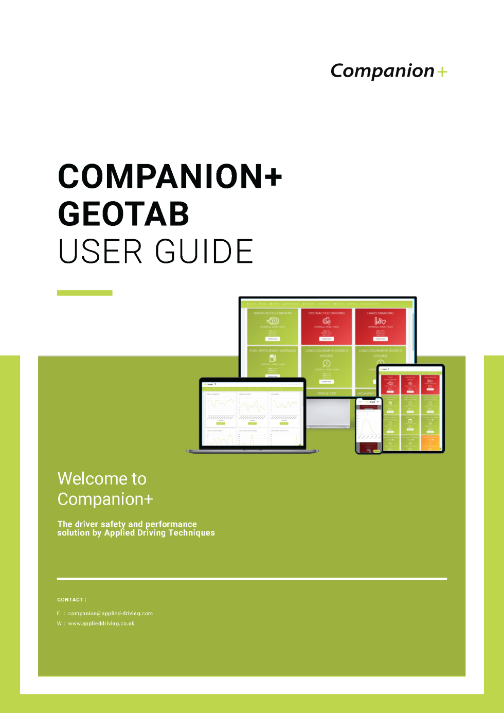 Companion+ User Guide (SureCam) | Applied Driving